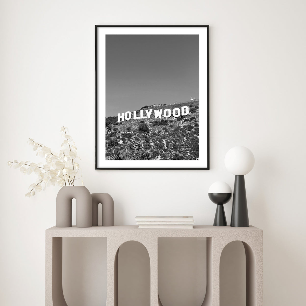 Hollywood Sign Poster | Luxury Wall Art of Iconic Hollywood Sign – Slay ...