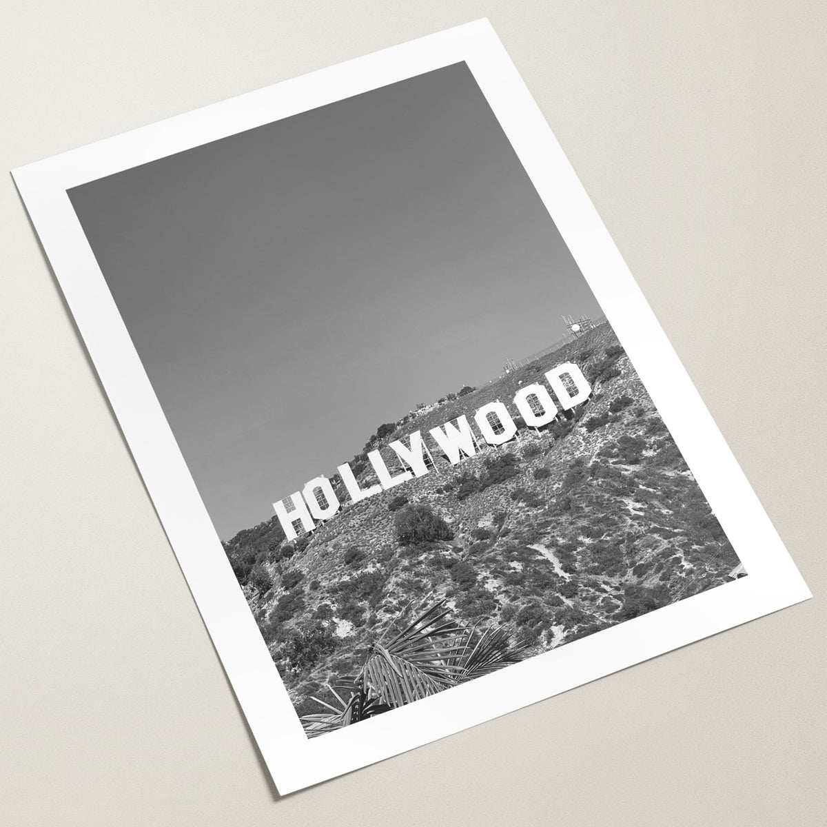 Hollywood Sign Poster | Luxury Wall Art of Iconic Hollywood Sign – Slay ...