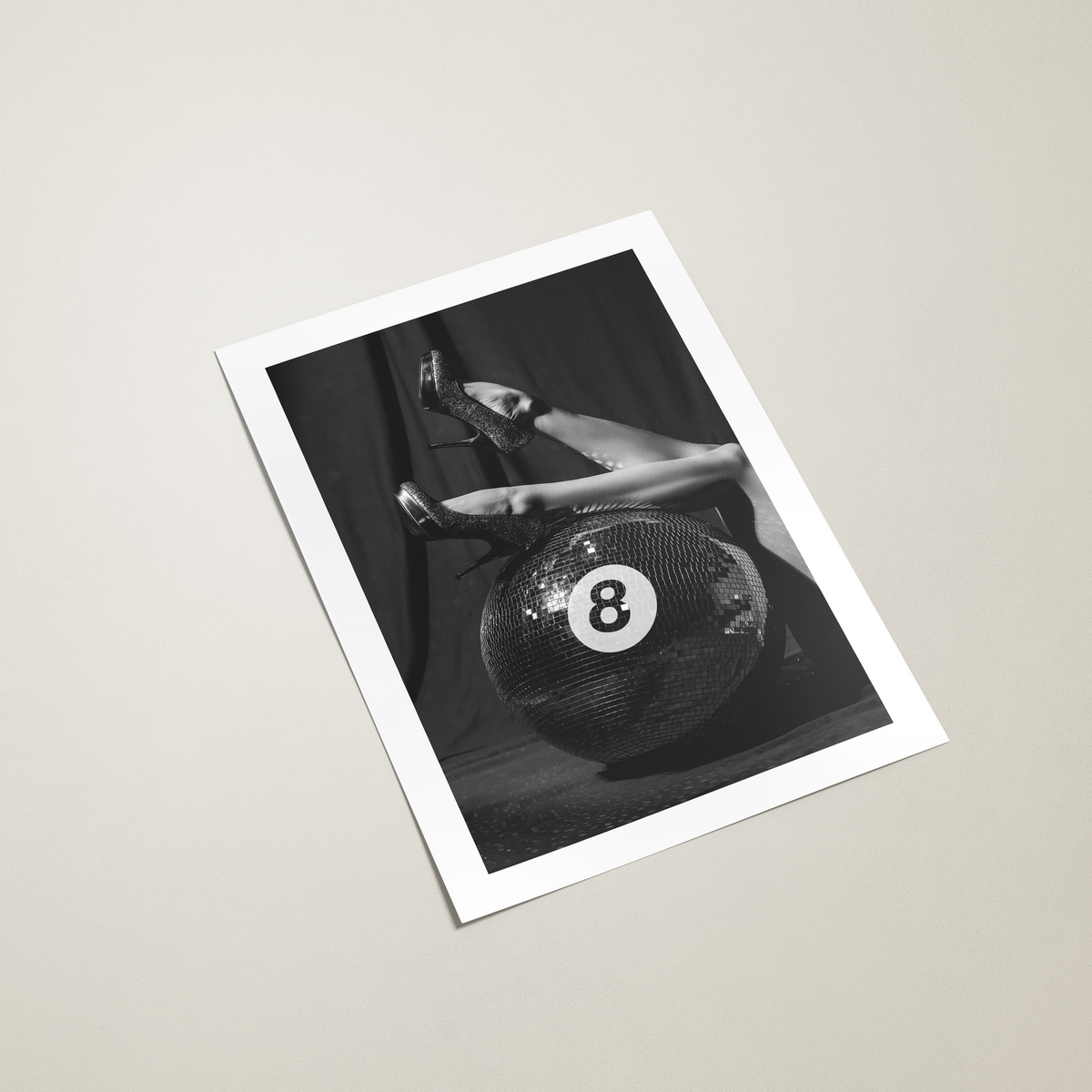 Lucky Disco Ball Poster | Photography Print of a Retro Disco Ball ...