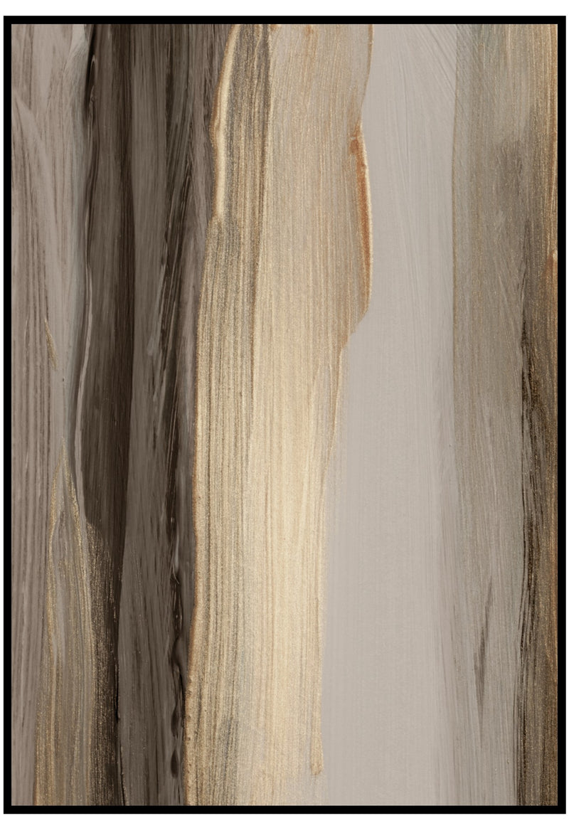 Banda No.1 Poster | Stylish Abstract Neutral Art – Slay My Print