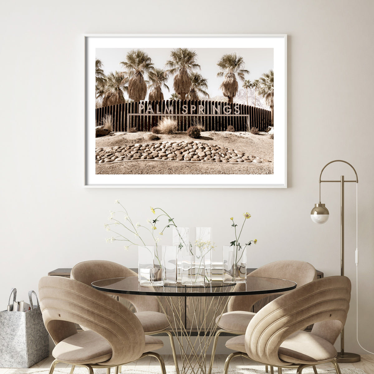 Palm Springs Sign Poster | Stunning Wall Art of Palm Springs – Slay My ...