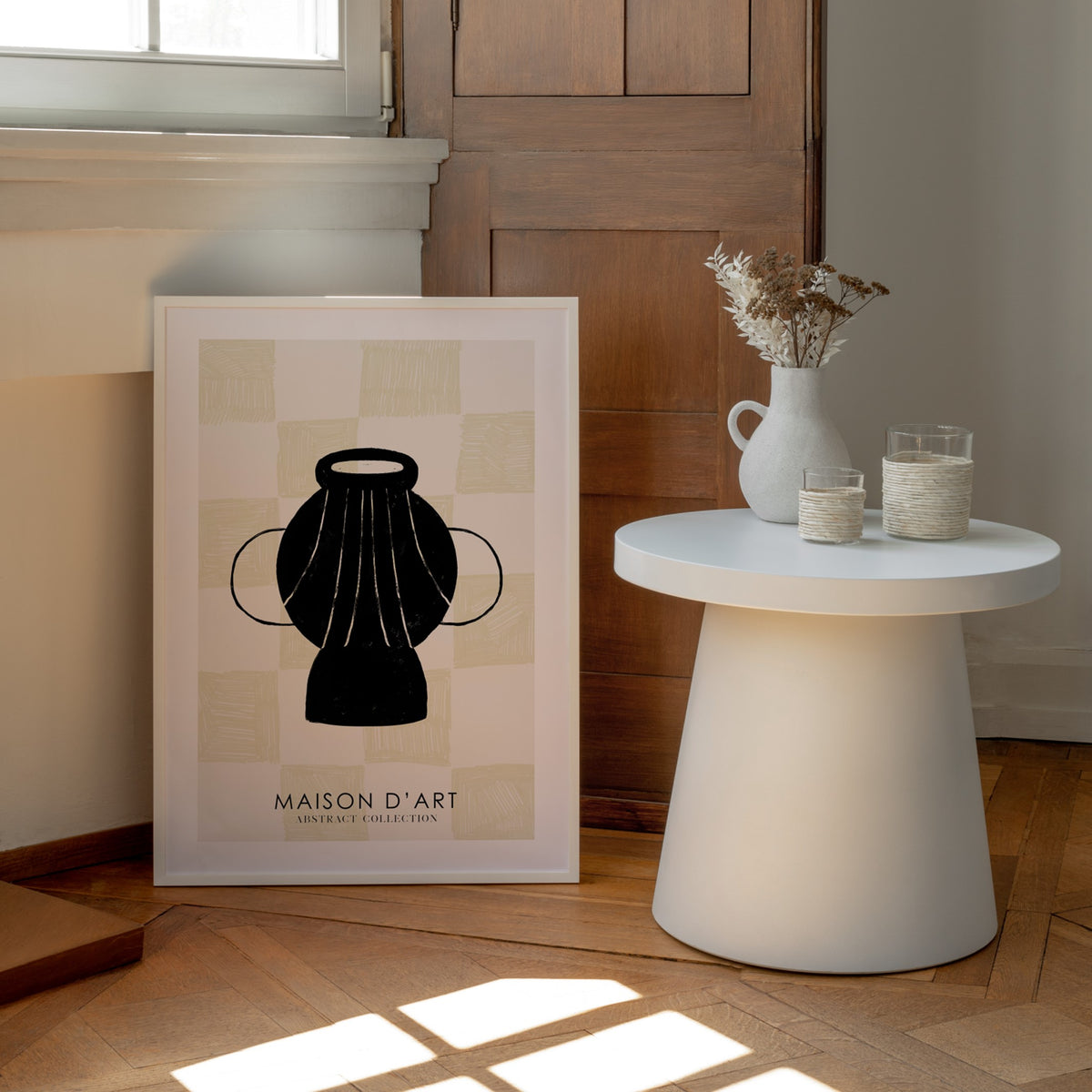 Maison D'art No.1 Poster | Stylish Abstract Wall Art – Slay My Print