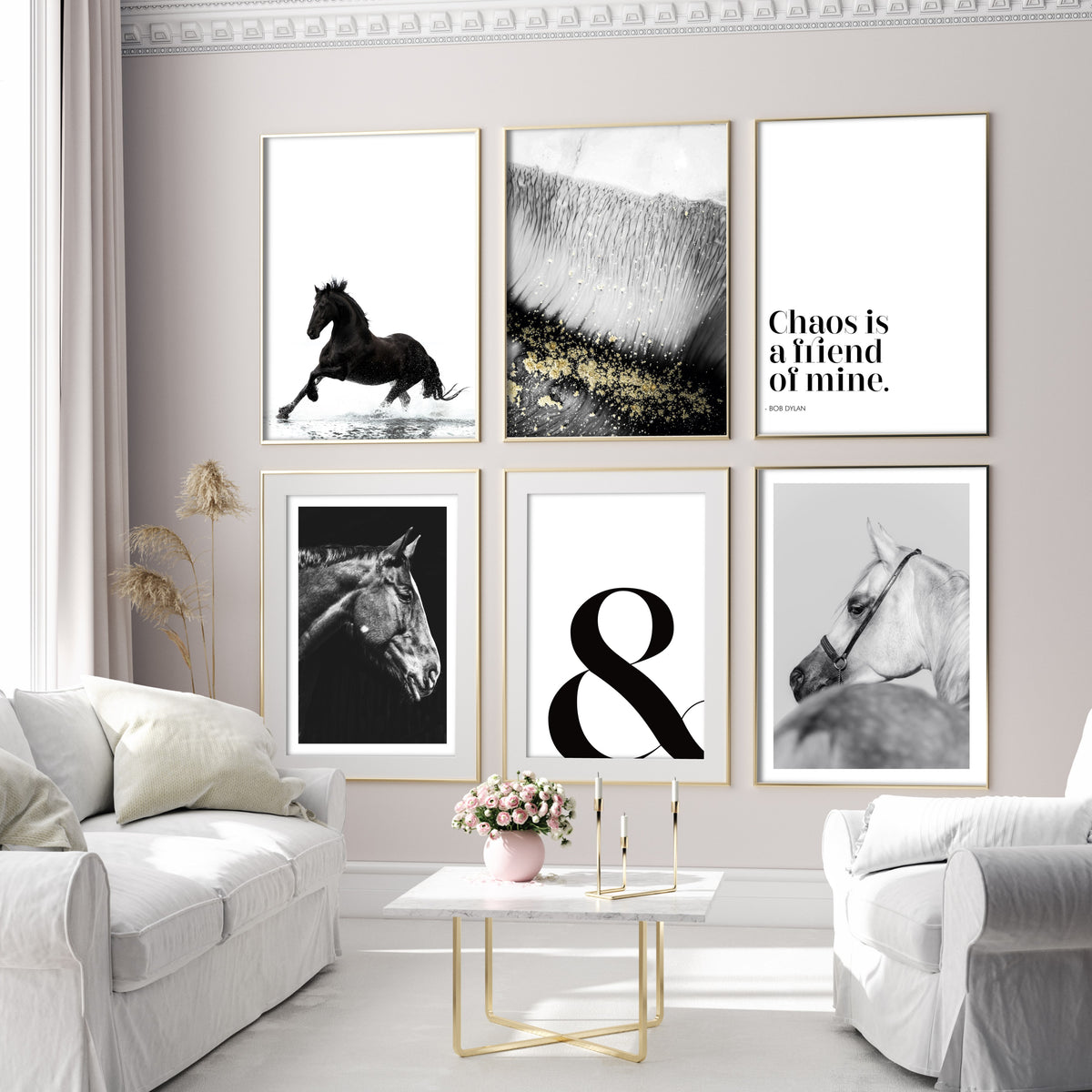 Black Alphabet Poster – Slay My Print