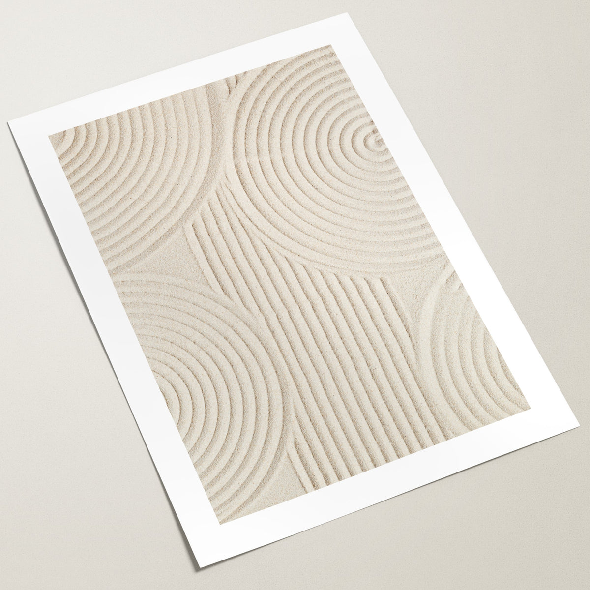 Sand Texture Poster | Stunning Wall Art of Art Deco Sand Pattern – Slay ...