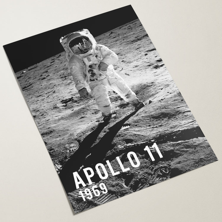 Apollo 11 Poster | Iconic Photography Wall Art