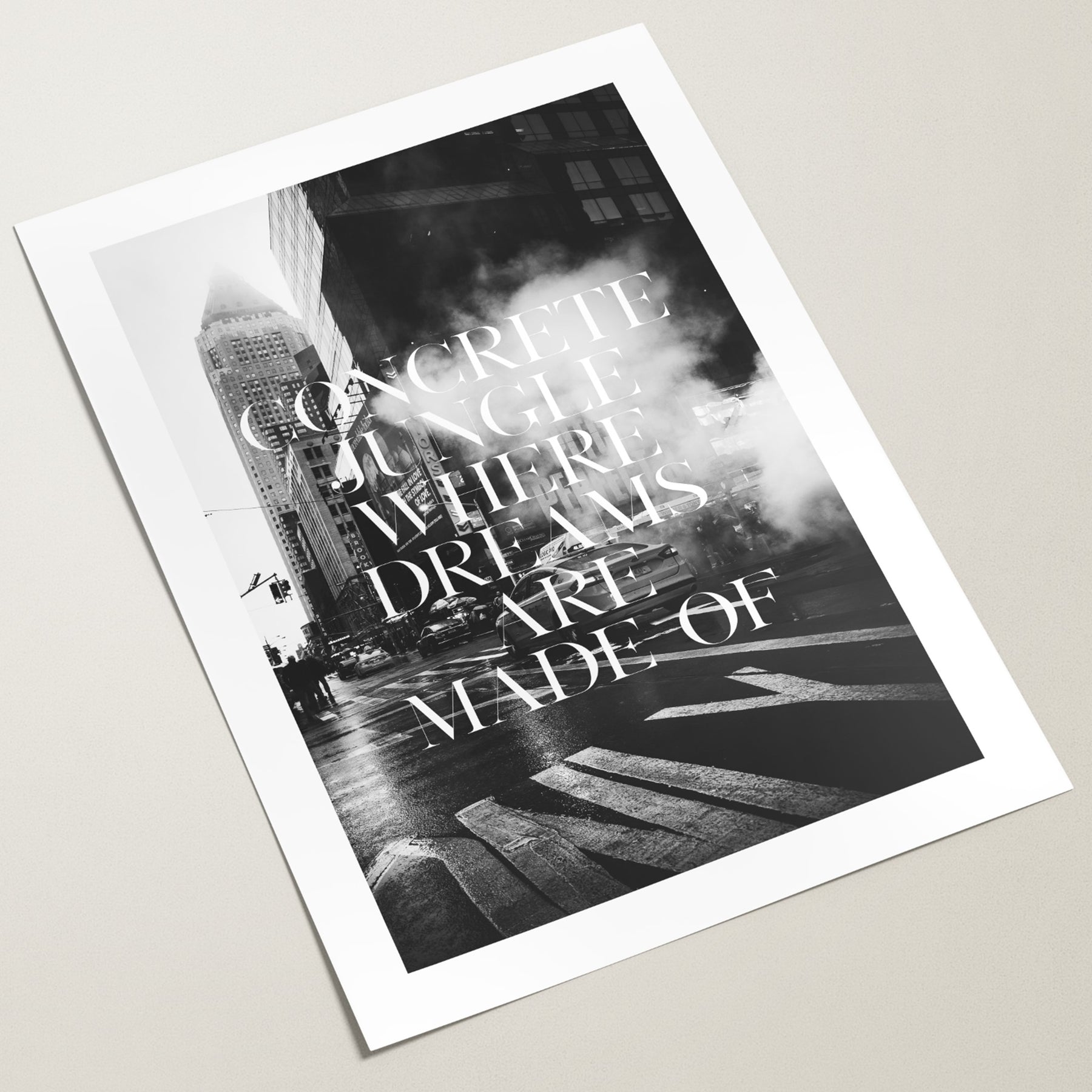 Iconic New York Poster | Stunning Wall Art of New York City – Slay My Print