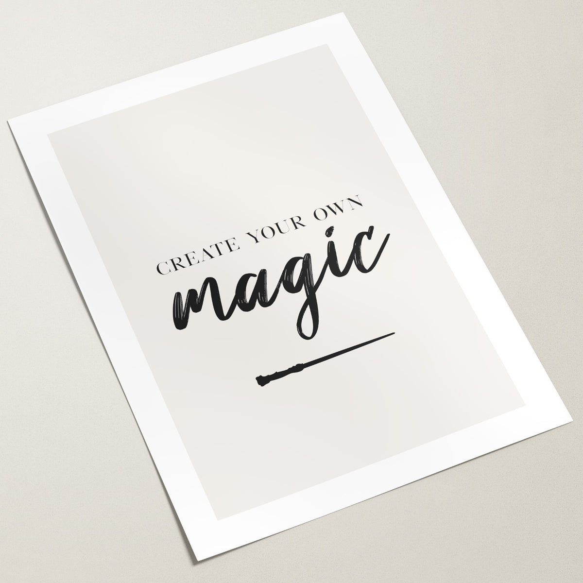 Create Your Own Magic Poster | Stunning Wall Art Inspired By Harry ...