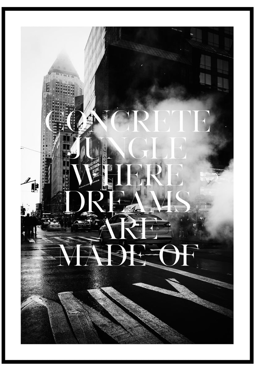Iconic New York Poster | Stunning Wall Art of New York City – Slay My Print