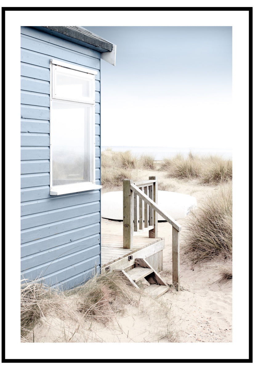 The Beach House Poster | Stunning Coastal Theme Wall Art – Slay My Print