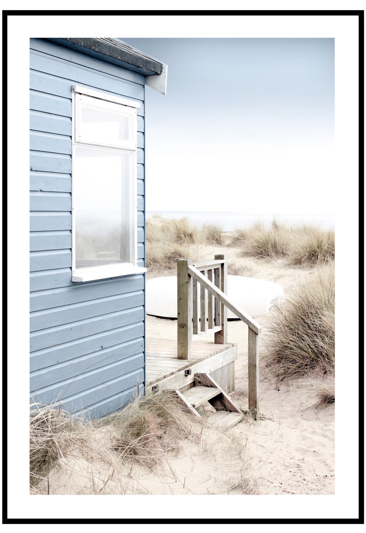 The Beach House Poster | Stunning Coastal Theme Wall Art – Slay My Print