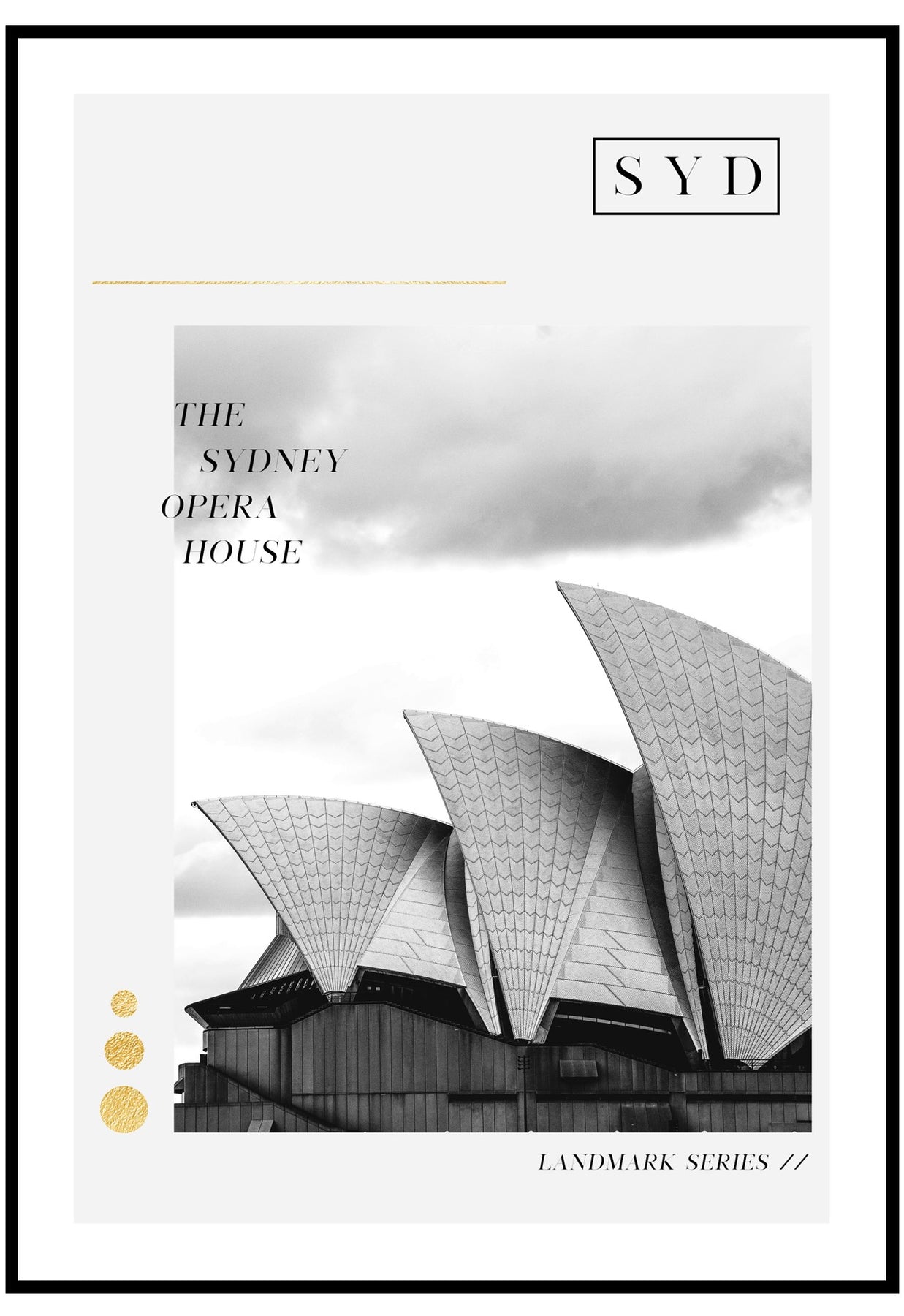 The Sydney Opera House Poster - Australia Travel Wall Art – Slay My Print