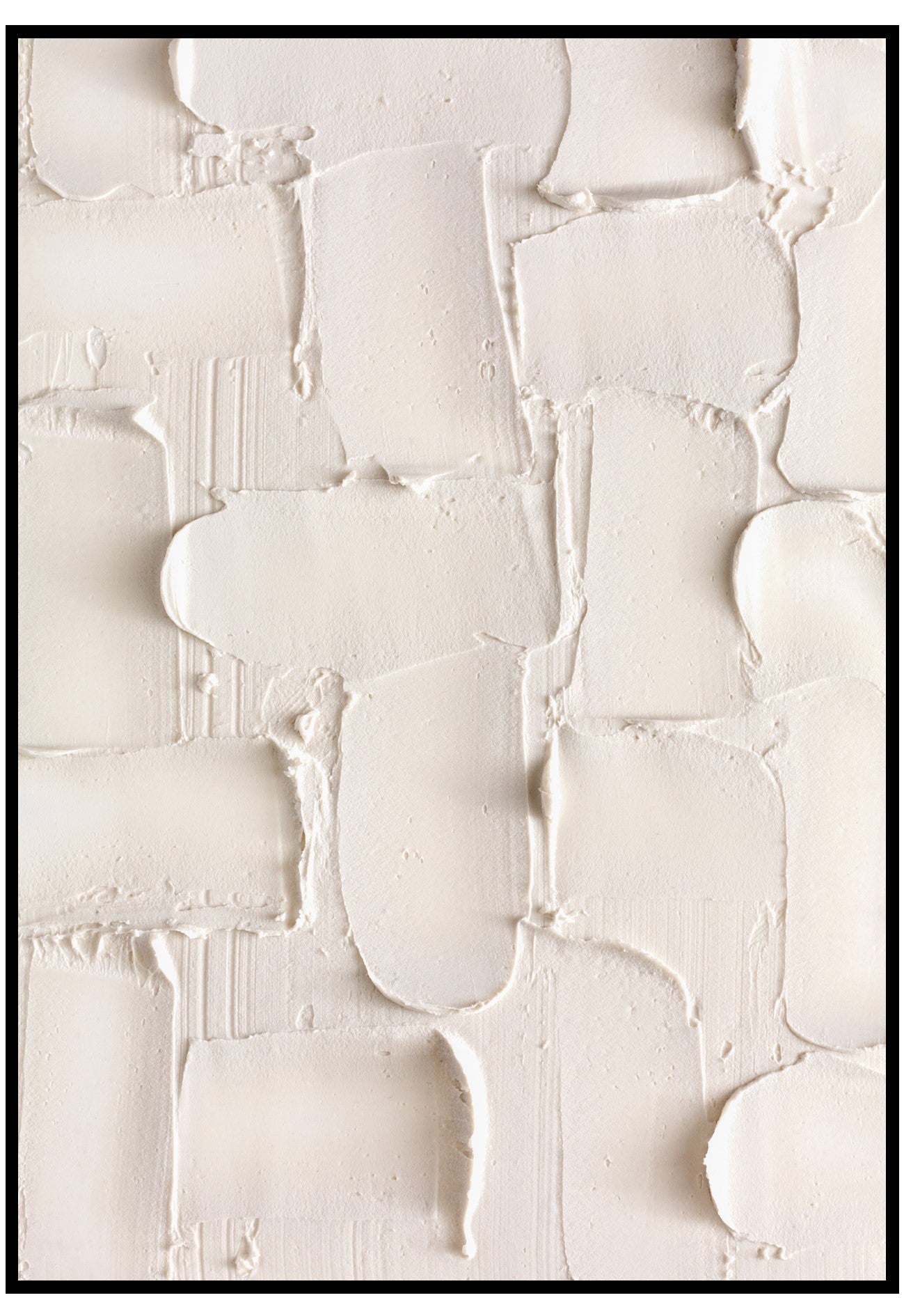 Beige Plaster No.1 Poster | Luxury Abstract Wall Art